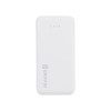 GRIFFIN White 10,000mAh 3-Port Power Bank with USB-A & Dual USB-C Outp
