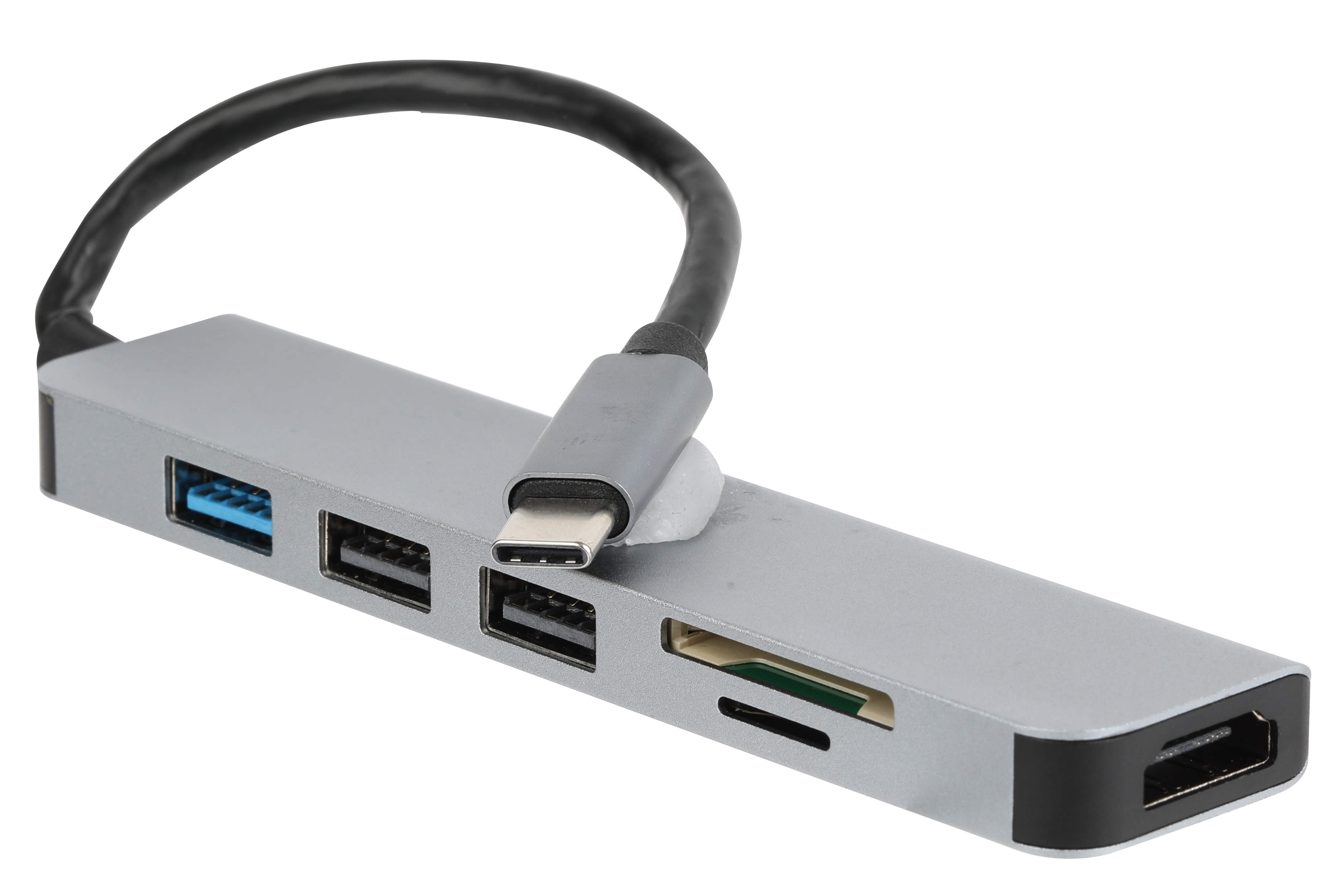 Vivitar Creator Series Aluminum USB Type C Hub HDMI Adapter 6 in 1 wit